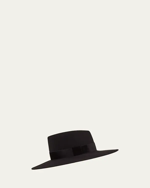 Eugenia Kim Harlowe Panama Hat - Black