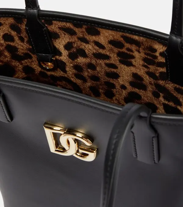 Dolce & Gabbana Fefe Small Leather Tote
