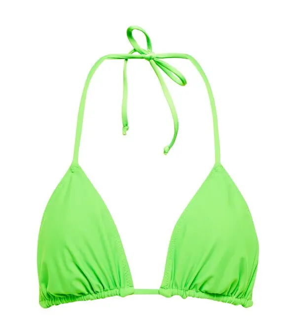 GANNI Bikini Top - Green