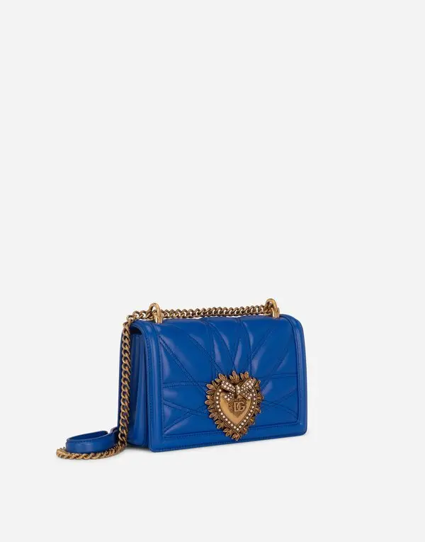 Dolce & Gabbana Medium Devotion Bag - Blue