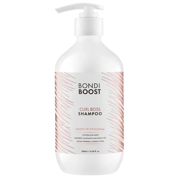 BONDI BOOST Curl Boss Frizz Fighting And Curl Defining Shampoo