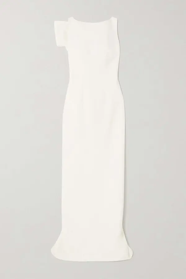 Safiyaa Celestia Draped Gown