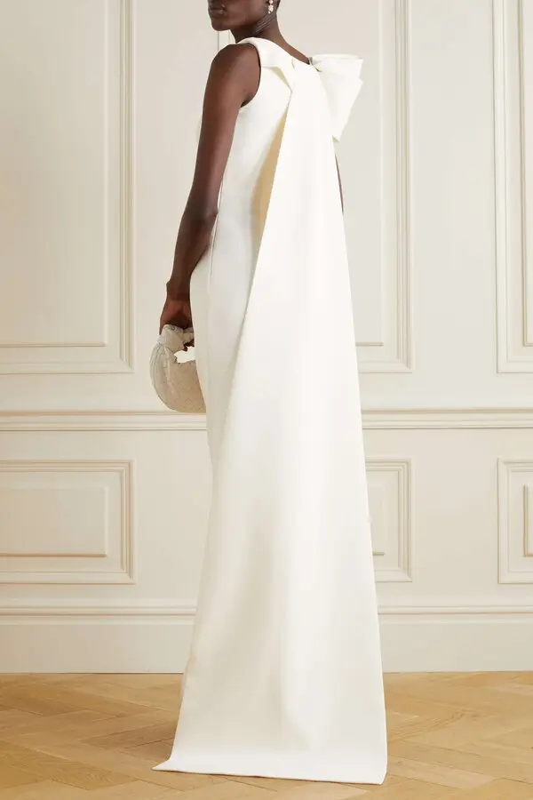 Safiyaa Celestia Draped Gown