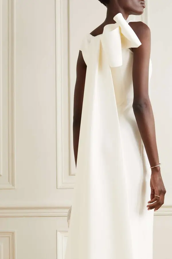 Safiyaa Celestia Draped Gown