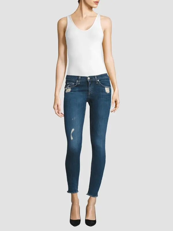 ATM Anthony Thomas Melillo V-neck Stretch-modal Bodysuit - White