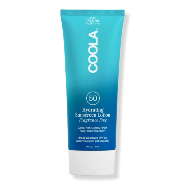 COOLA Classic Body Organic Sunscreen Lotion Spf 50 Fragrance Free - One-color