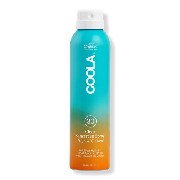 COOLA Classic Body Organic Sunscreen Spray Spf 30 Tropical Coconut - One-color