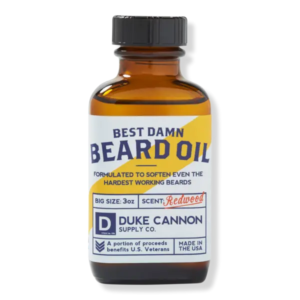 DUKE CANNON Best Damn Beard Oil - One-color