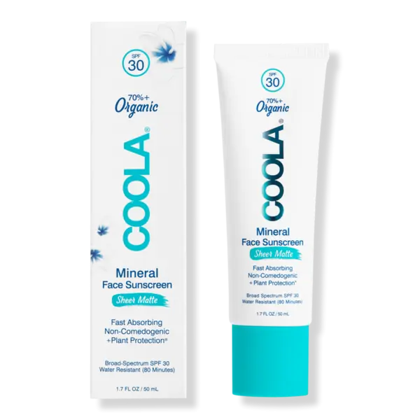 COOLA Mineral Face Lotion Sheer Matte Spf 30