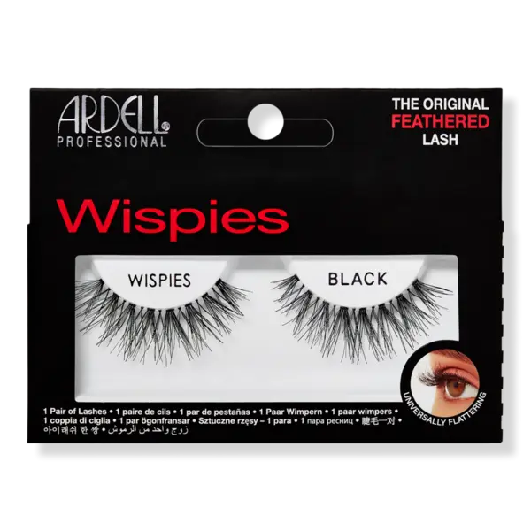 ARDELL Wispies Black False Strip Lash - One-color