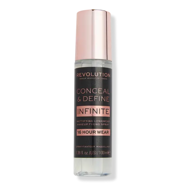 REVOLUTION BEAUTY Conceal & Define Infinite Mattifying Longwear Makeup Fixing Spray - One-color
