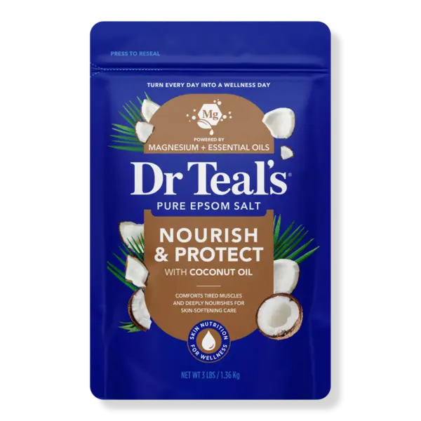DR TEAL'S Pure Epsom Salt Soaking Solution With Coconut Oil - One-color