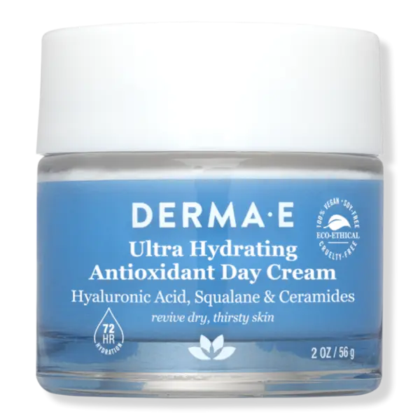 DERMA E Ultra Hydrating Antioxidant Day Cream With Hyaluronic Acid - One-color