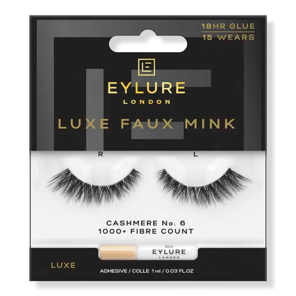 EYLURE Luxe Cashmere Eyelashes, No. 6 - One-color