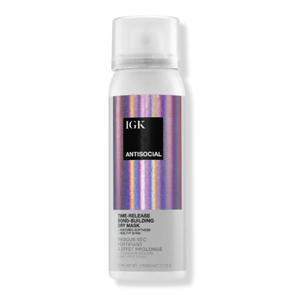 IGK Travel Overnight Bond-building Dry Hair Mask - One-color