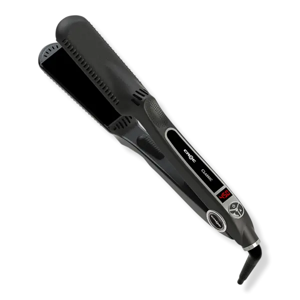 CROC Classic Black Titanium 1.5 Flat Iron