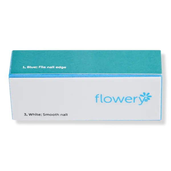 FLOWERY Blue Max 4-way Buffing Block