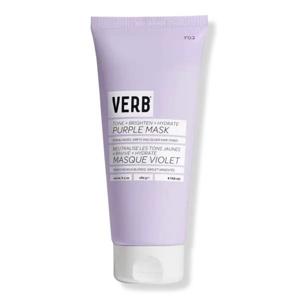 VERB Brighten And Toning Purple Mask For Blonde Hair - One-color