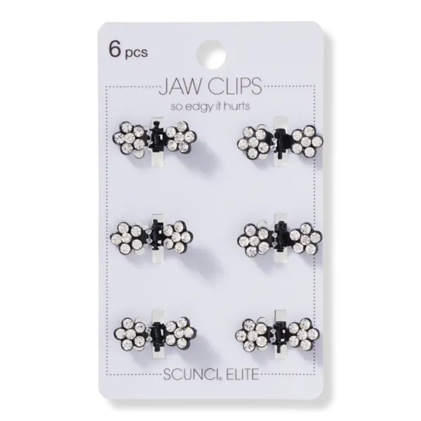 SCUNCI Mini Jaw Clips - One-color