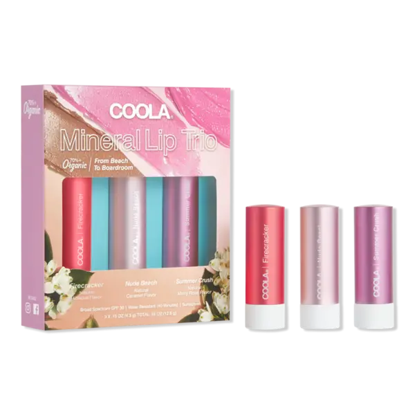 COOLA Zinc Oxide Liplux Sunscreen Trio - One-color