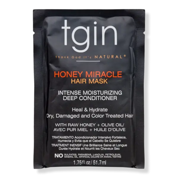 TGIN Honey Miracle Hair Mask Packet - One-color