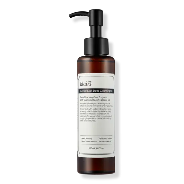KLAIRS Gentle Black Deep Cleansing Oil - One-color