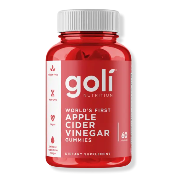 GOLI NUTRITION Apple Cider Vinegar Gummies - One-color