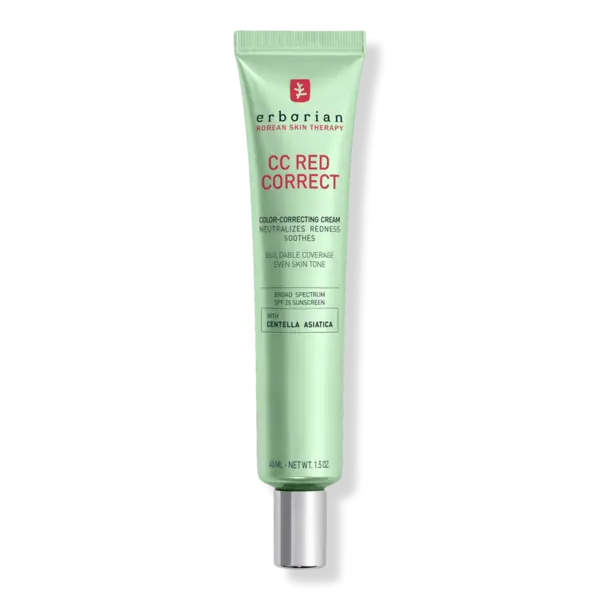 ERBORIAN Cc Red Correct Green Color Corrector Spf25 - One-color