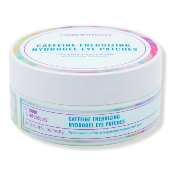 GOOD MOLECULES Caffeine Energizing Hydrogel Eye Patches - One-color