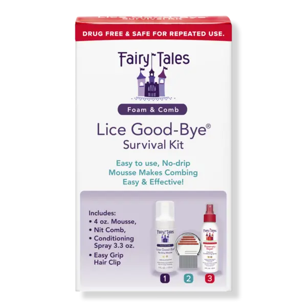 FAIRY TALES Lice Good-bye Survival Kit - One-color