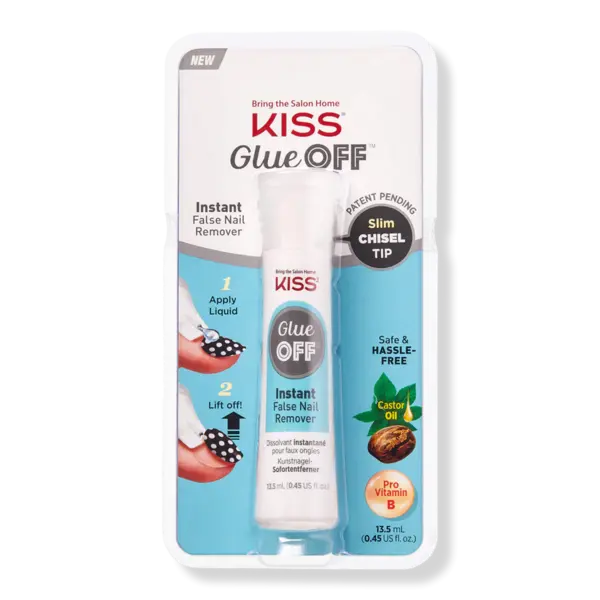 Kiss Glue Off Instant False Nail Remover - One-color