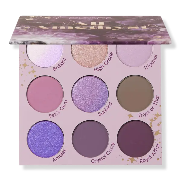 COLOURPOP All Amethyst Pressed Powder Palette - One-color