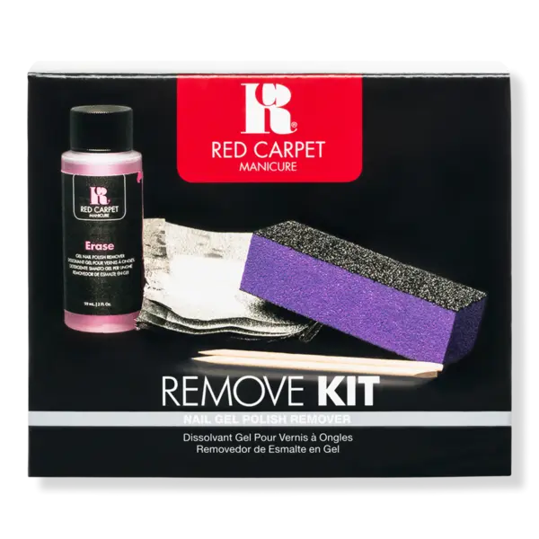 RED CARPET MANICURE Gel Polish & Artificial Nail Remover Kit - One-color