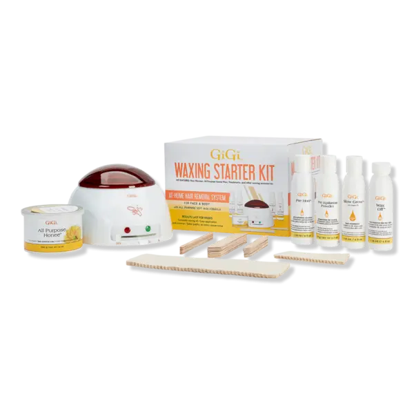 GIGI At Home Beginner Waxing Starter Kit - One-color