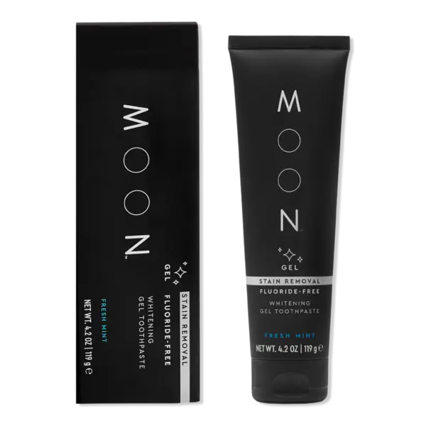 MOON Stain Removal Fluoride Free Gel Whitening Toothpaste - One-color