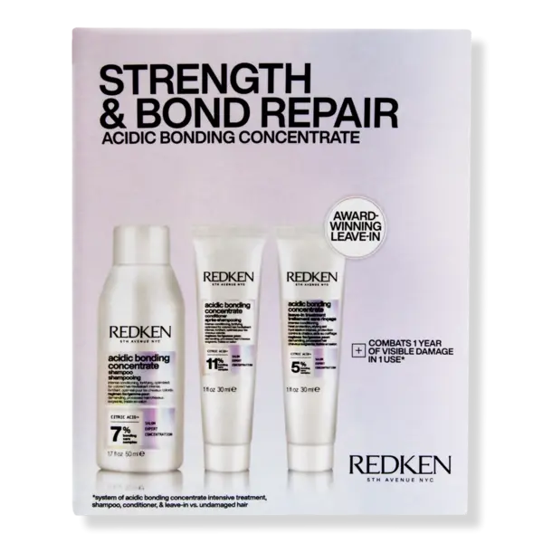REDKEN Acidic Bonding Concentrate Travel Kit For Damaged Hair - One-color