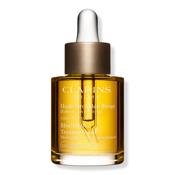 Clarins Blue Orchid Radiance & Hydrating Face Treatment Oil - One-color