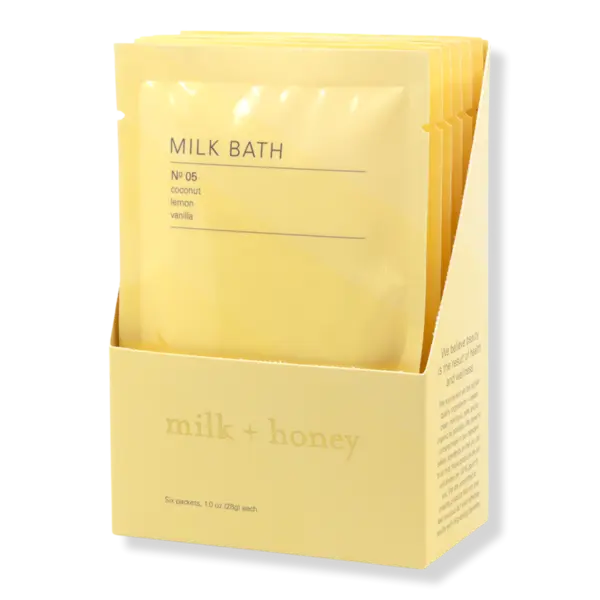 MILK + HONEY Coconut, Lemon & Vanilla Milk Bath No.05 Set - One-color
