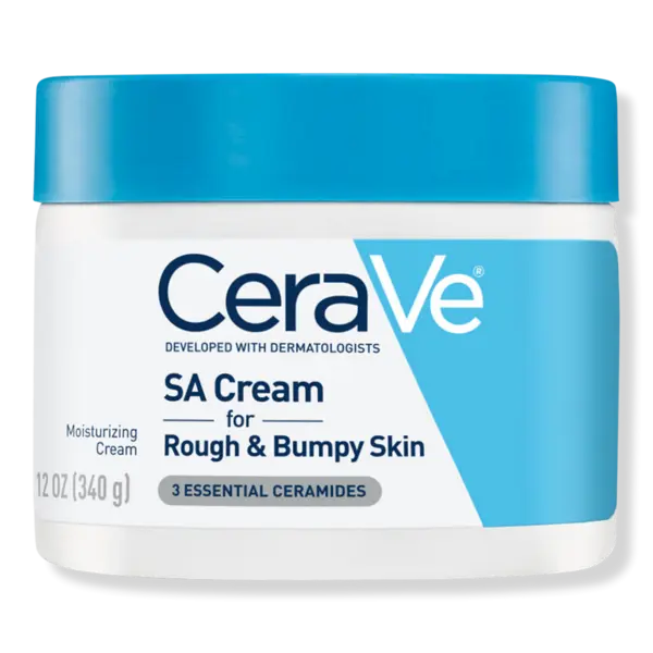 Cerave Sa Cream, Salicylic Acid Body Cream For Rough & Bumpy Skin