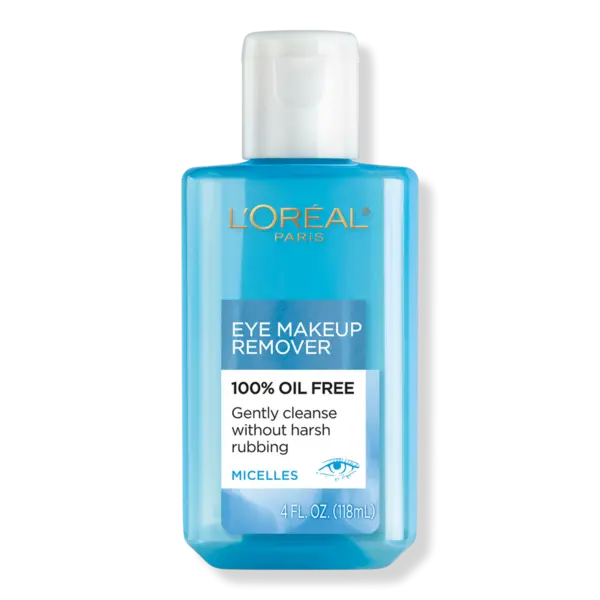 L'OREAL 100% Oil Free Eye Makeup Remover - One-color