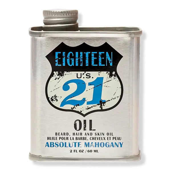 18.21 MAN MADE Absolute Mahogany Lightweight, Conditioning Beard, Hair & Skin Oil - One-color