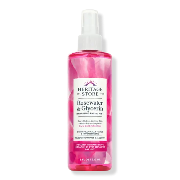 HERITAGE STORE Rosewater & Glycerin Hydrating Facial Mist - One-color