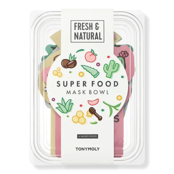 TONYMOLY Super Food Bowl Sheet Mask Set - One-color