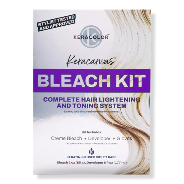 KERACOLOR Keracanvas Complete Hair Lightening & Toning System - One-color