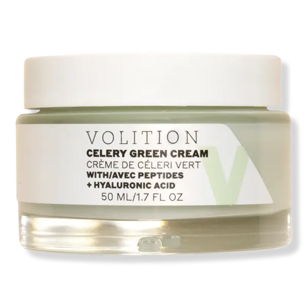 VOLITION Celery Green Cream With Hyaluronic Acid + Peptides - One-color