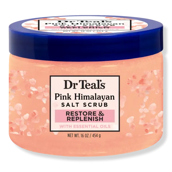DR TEAL'S Restore & Replenish Pink Himalayan Sea Salt Scrub - One-color