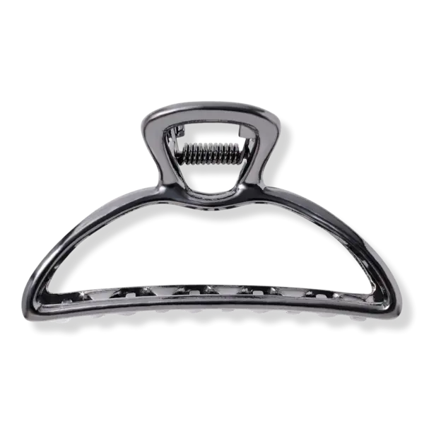 KITSCH Hematite Open Shape Claw Clip - One-color