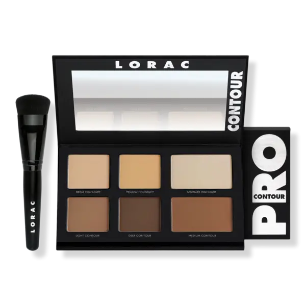 LORAC Pro Contour Palette With Contour Brush - One-color