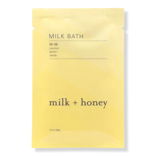 MILK + HONEY Lemon, Vanilla Milk Bath No. 05 Packet - One-color