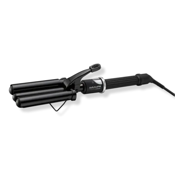 BABYLISSPRO Porcelain Ceramic Triple Barrel Waver - One-color